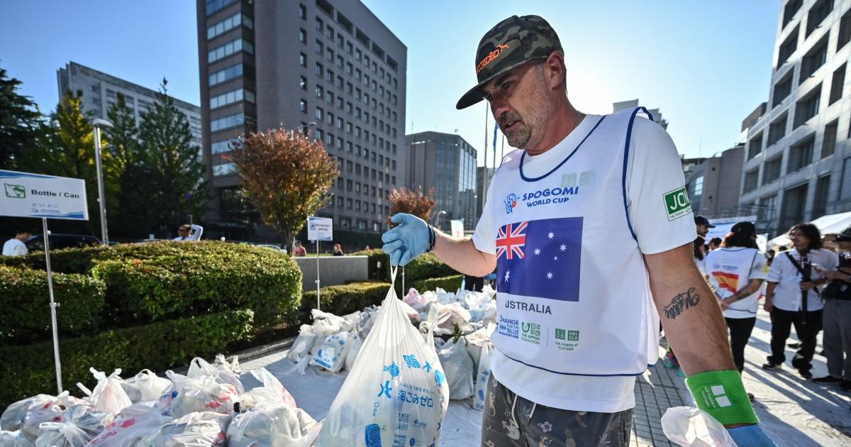 Great Britain wins the first litter-picking championship in Japan - Archyde