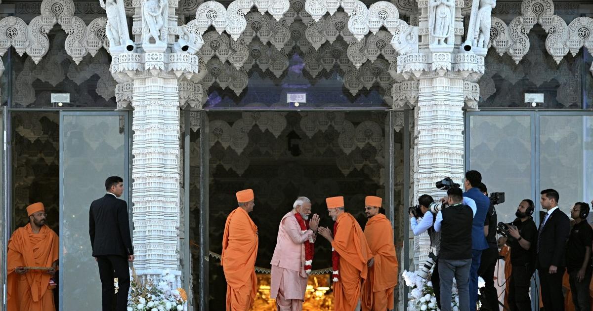 Narendra Modi inaugurates the first Hindu temple in Abu Dhabi ...