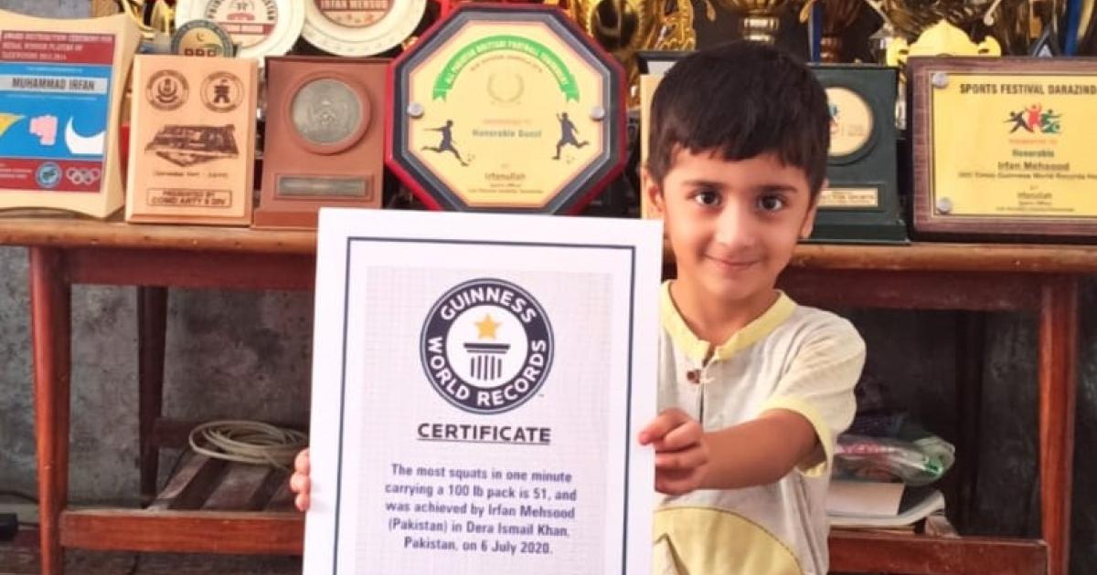Pakistan's five-year-old Sufyan broke India's record - Archyde